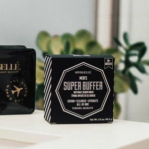 Spongelle | Grooming | Spongelle Mens Verbena Absolute Super Buffer Boxed Sponge Bnib | Poshmark